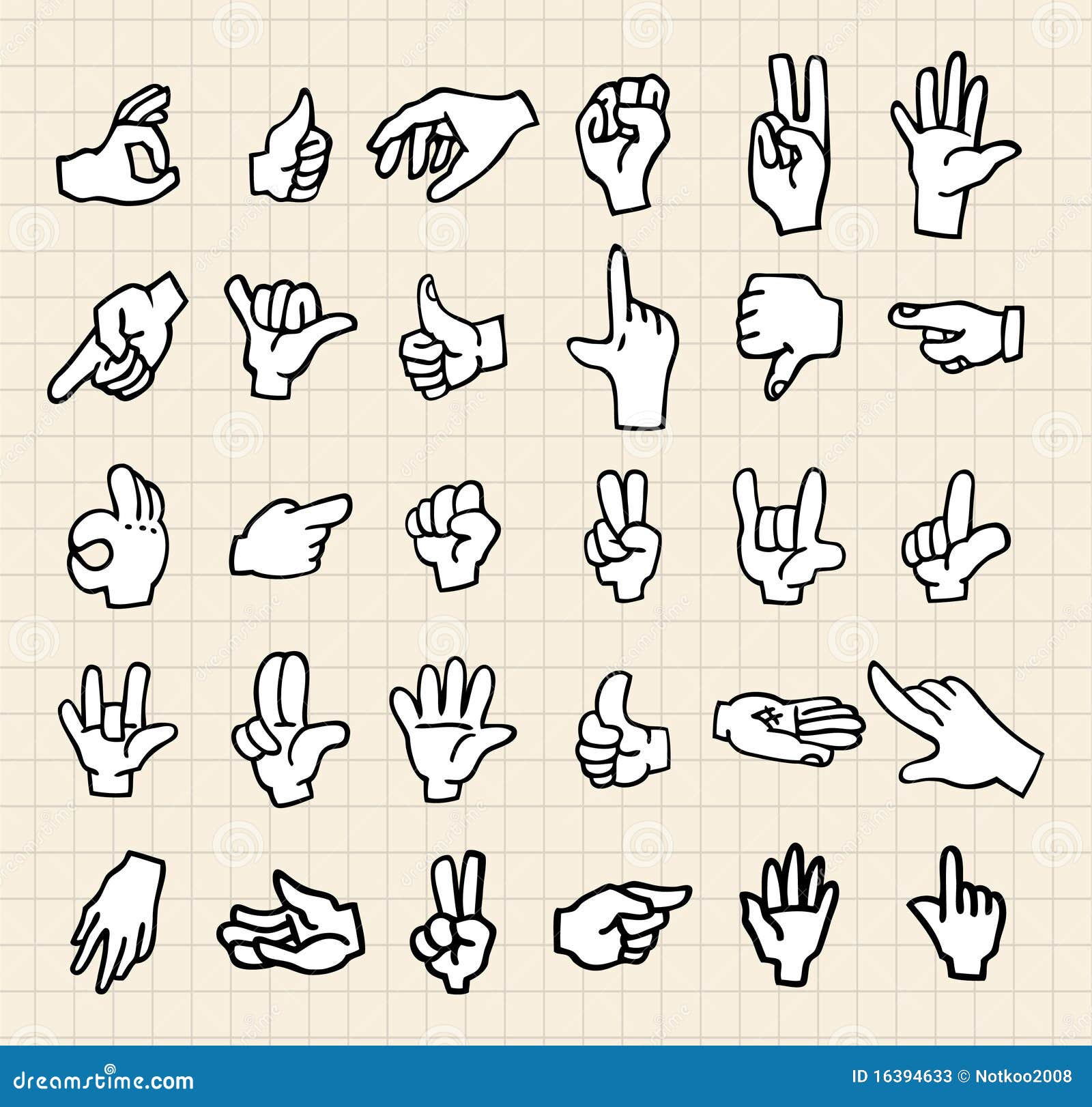 Het pictogram van de hand vector illustratie. Illustration of liefde ...