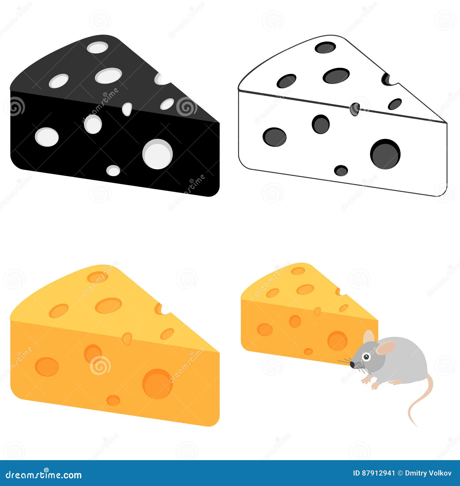 Het pictogram van de kaas vector illustratie. Illustration of ...