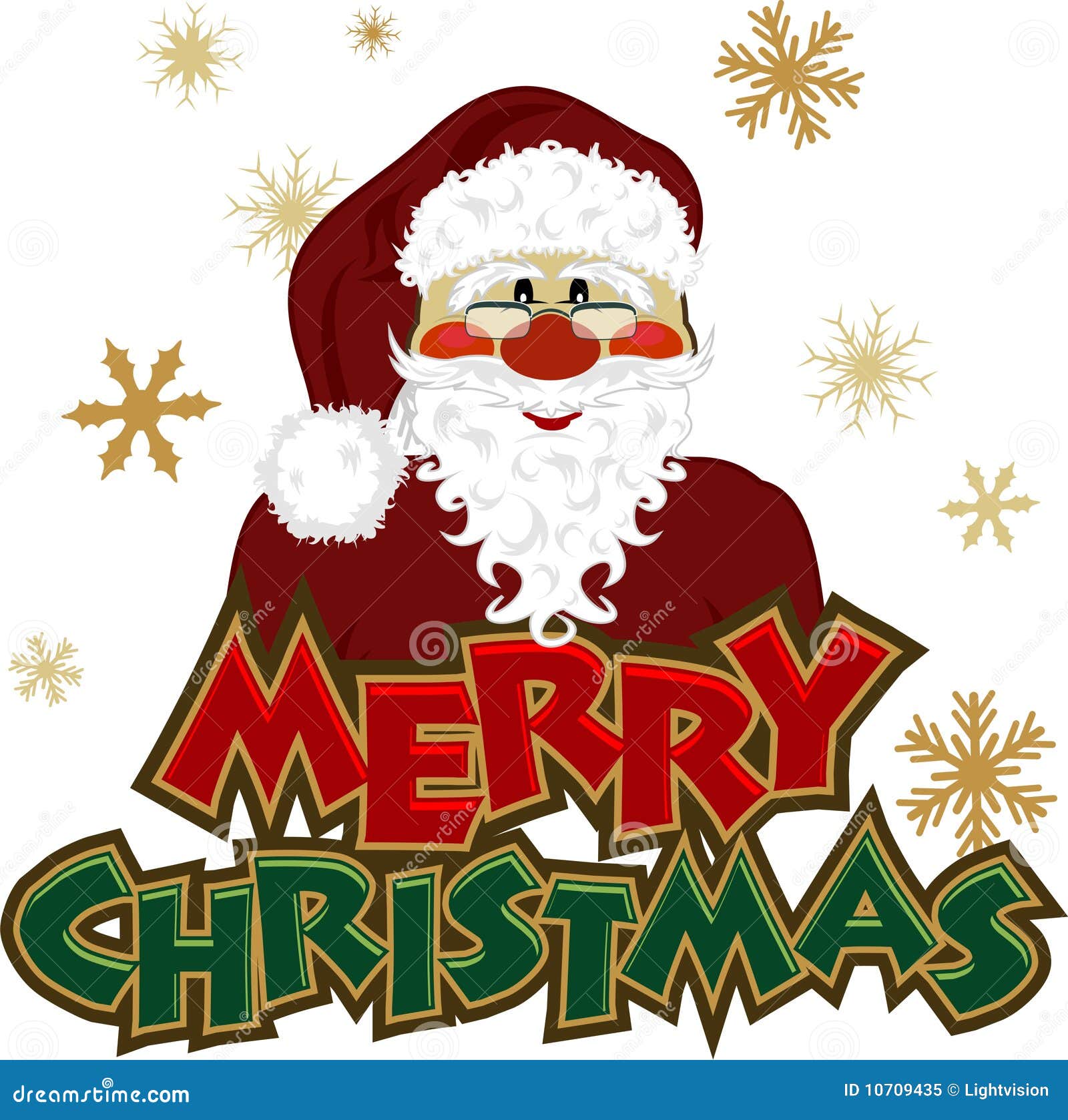 Het Pictogram Van De Kerstman Vector Illustratie - Illustration of ...