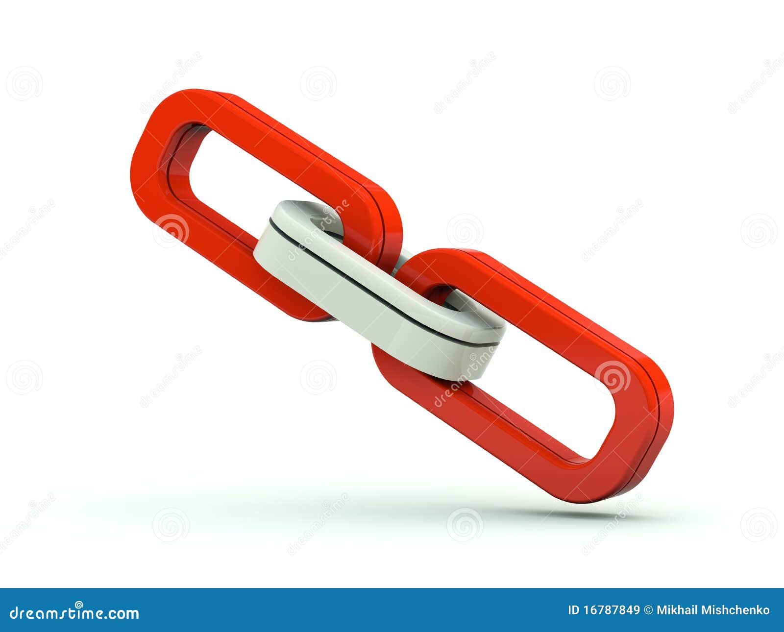 Het pictogram van de link stock illustratie. Illustration of koppeling ...