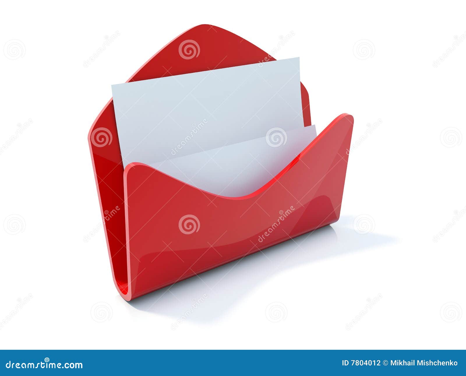 Het Pictogram Van De Post Met Brief Stock Illustratie - Illustration of ...