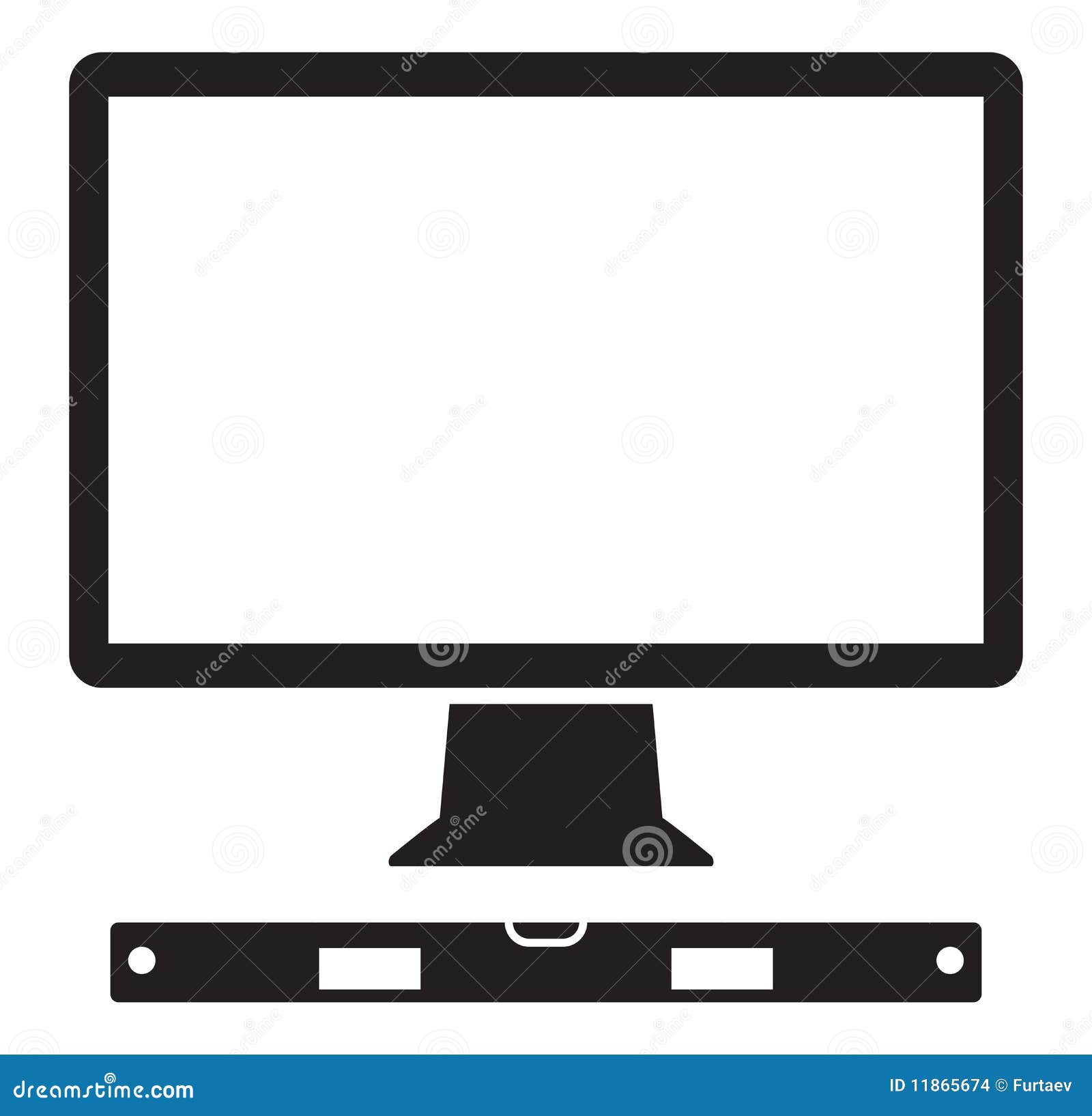 Het Pictogram Van De Server Vector Illustratie - Illustration of macht ...