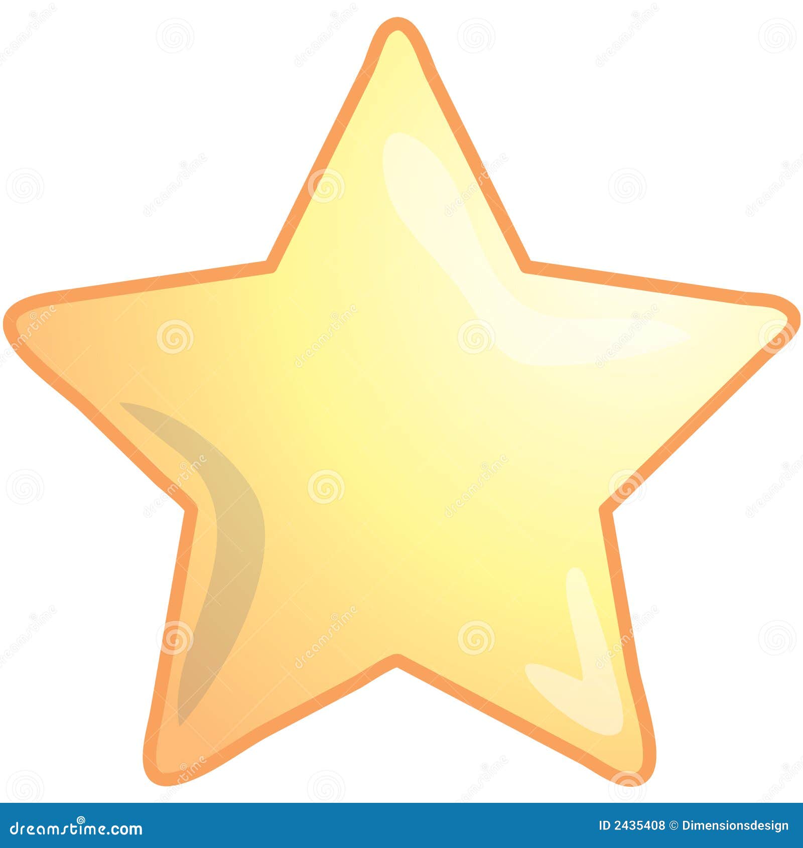 Het Pictogram van de ster vector illustratie. Illustration of teken ...