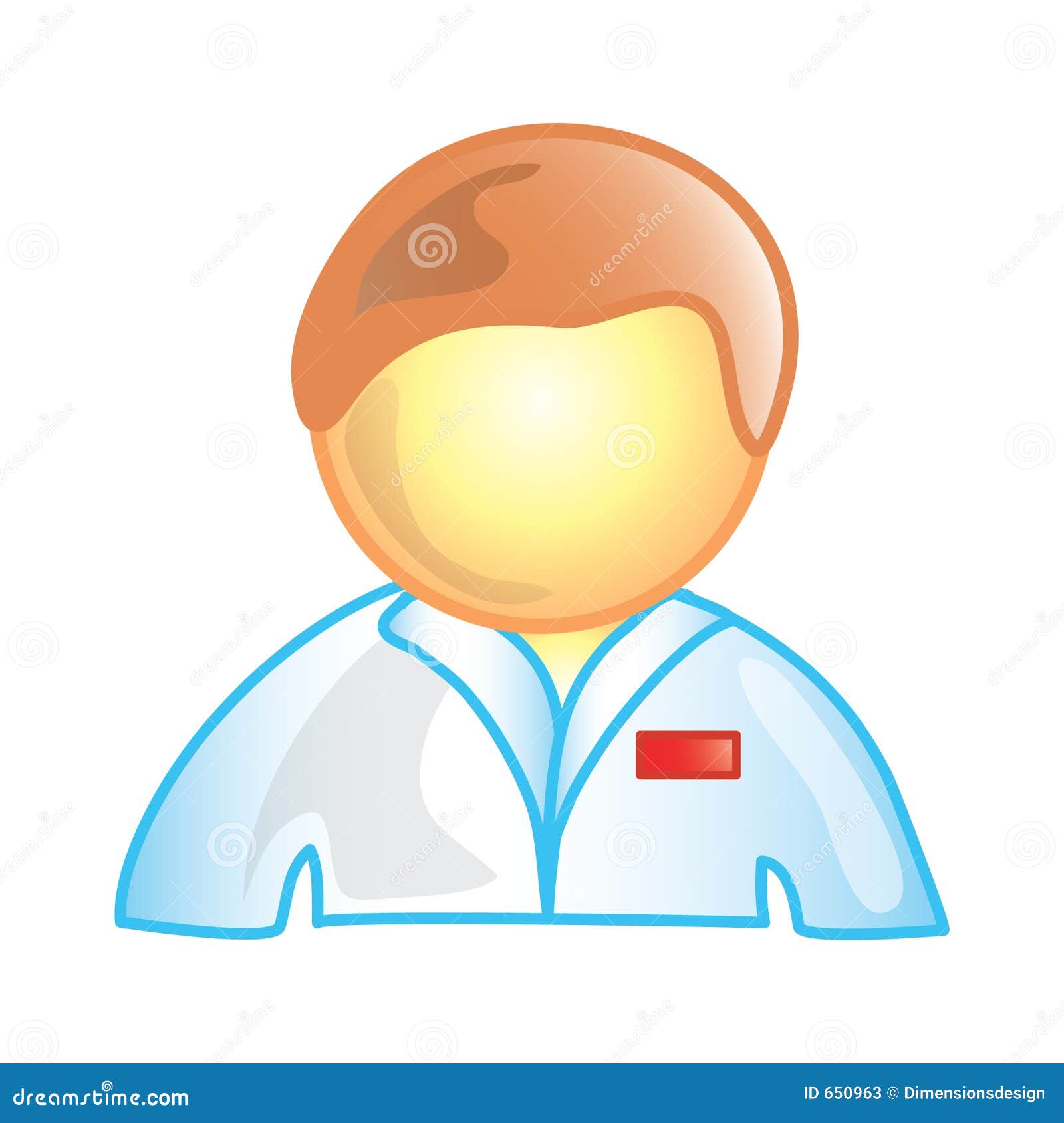 Het Pictogram Van De Verpleger Vector Illustratie - Illustration of ...