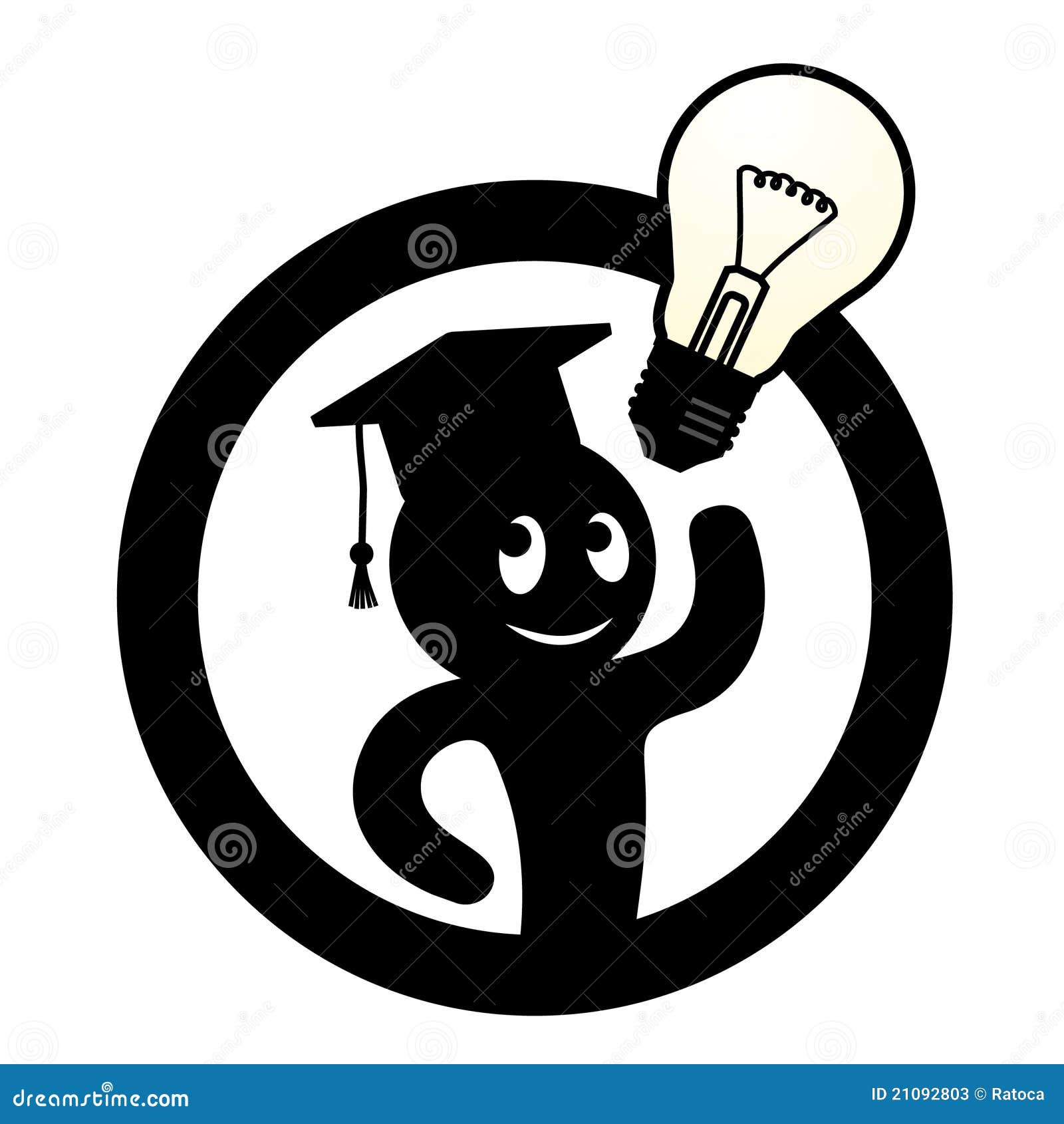 Het pictogram van het idee vector illustratie. Illustration of ...