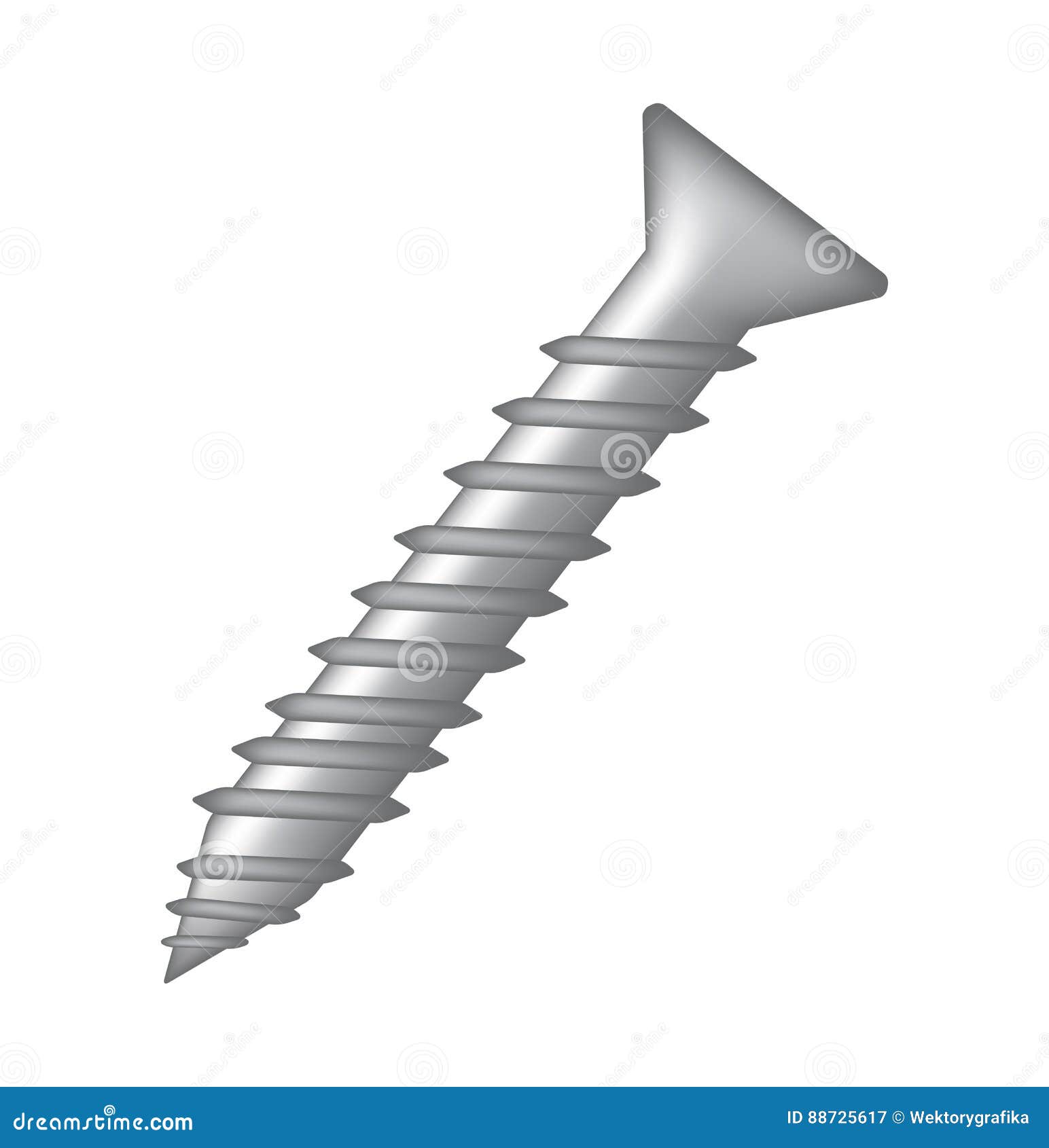 Het Pictogramontwerp Van Het Schroef Vectorsymbool Vector Illustratie ...