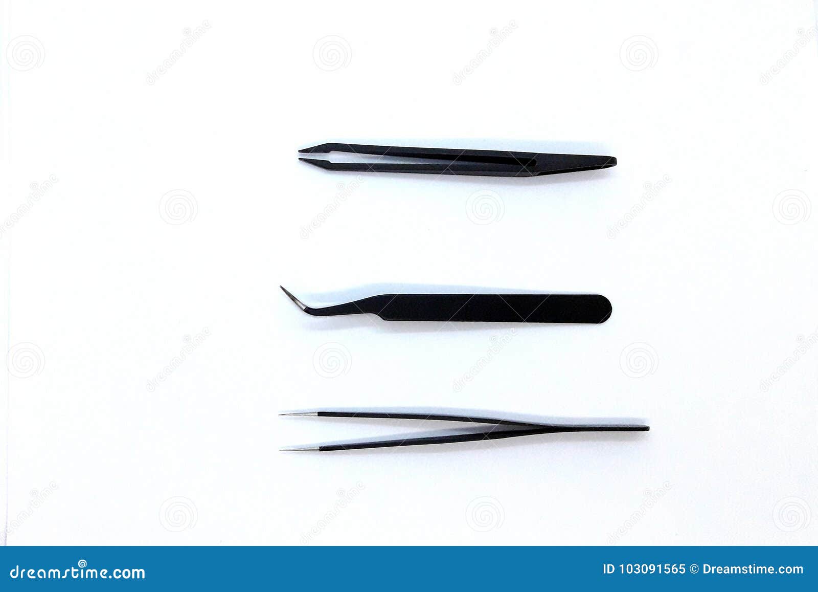 Het pincet stock afbeelding. Image of boete, hardware - 103091565