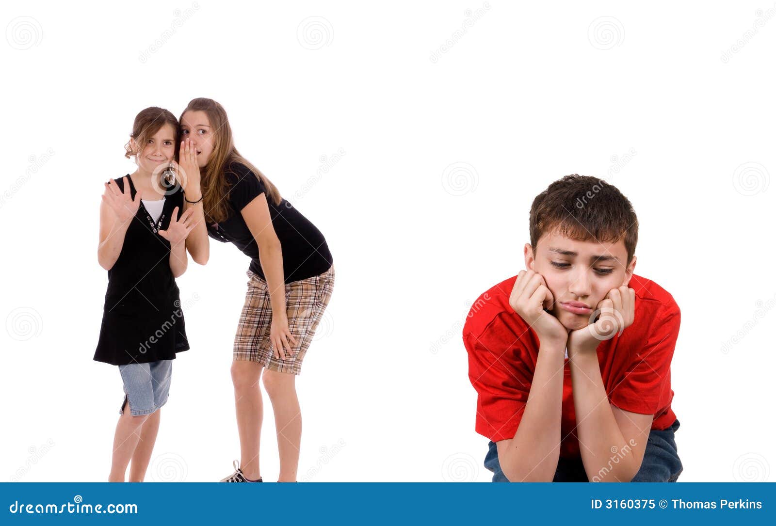 Het plagen stock afbeelding. Image of knap, beteken, vrij - 3160375