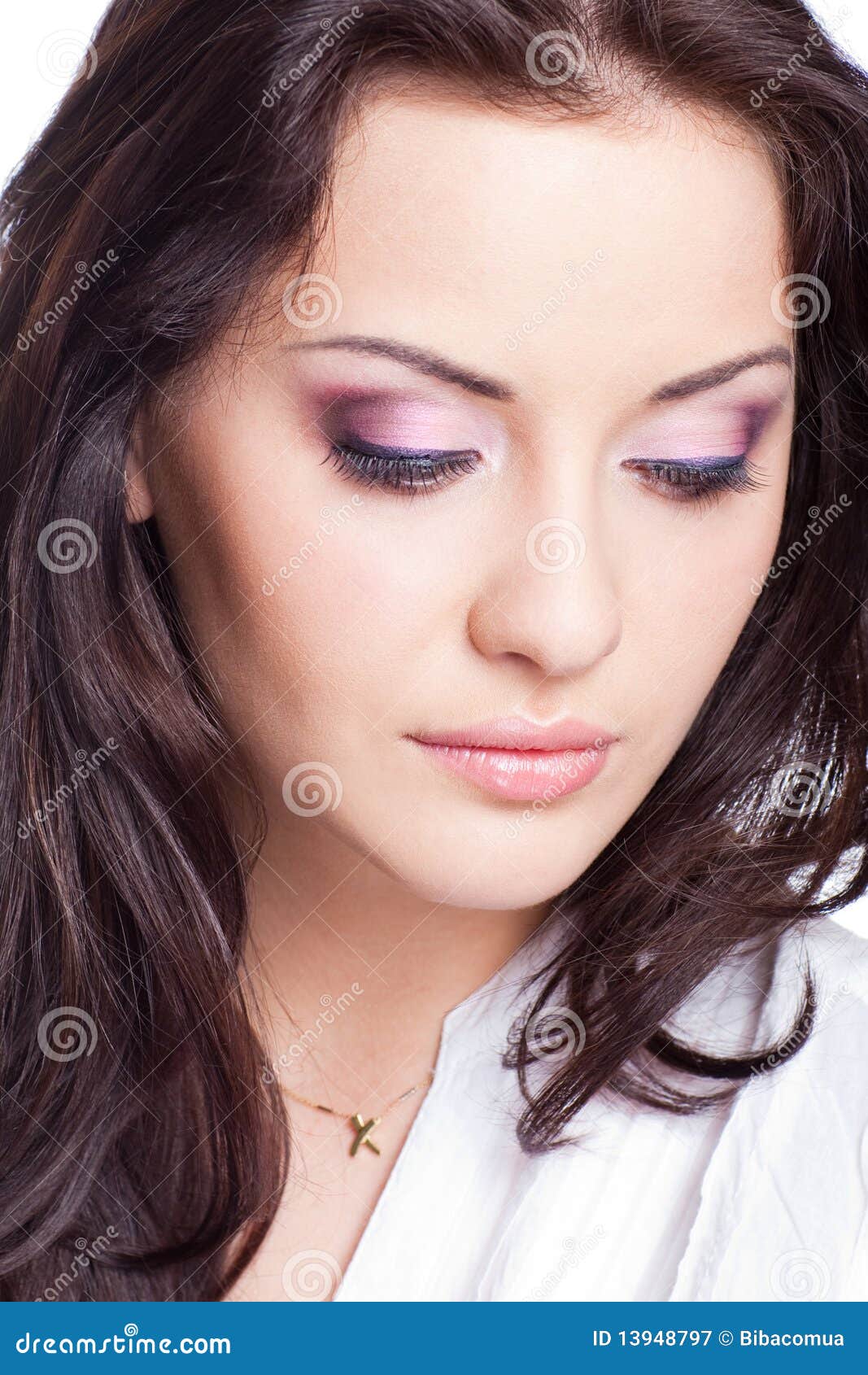 Het Portret Van De Close-up Van Jonge Volwassene Stock Afbeelding ...