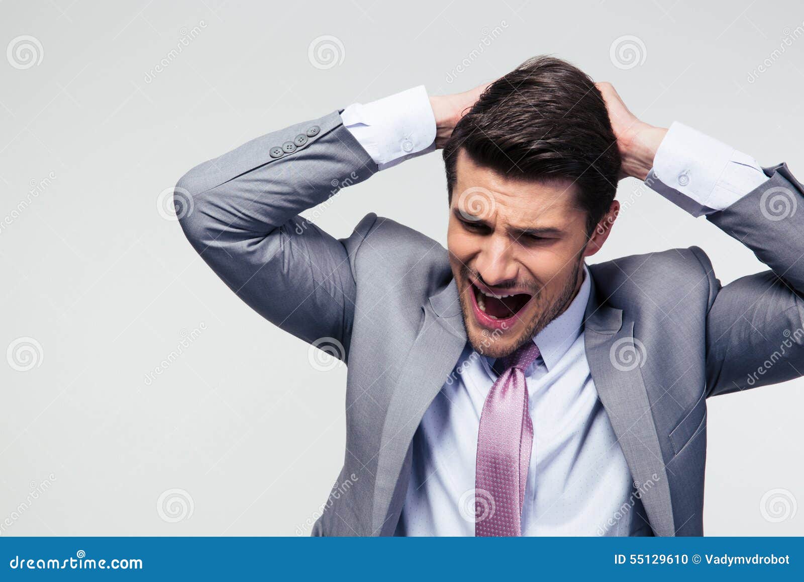 Het Portret Van a Dissapointed Zakenman Stock Foto - Image of haar ...