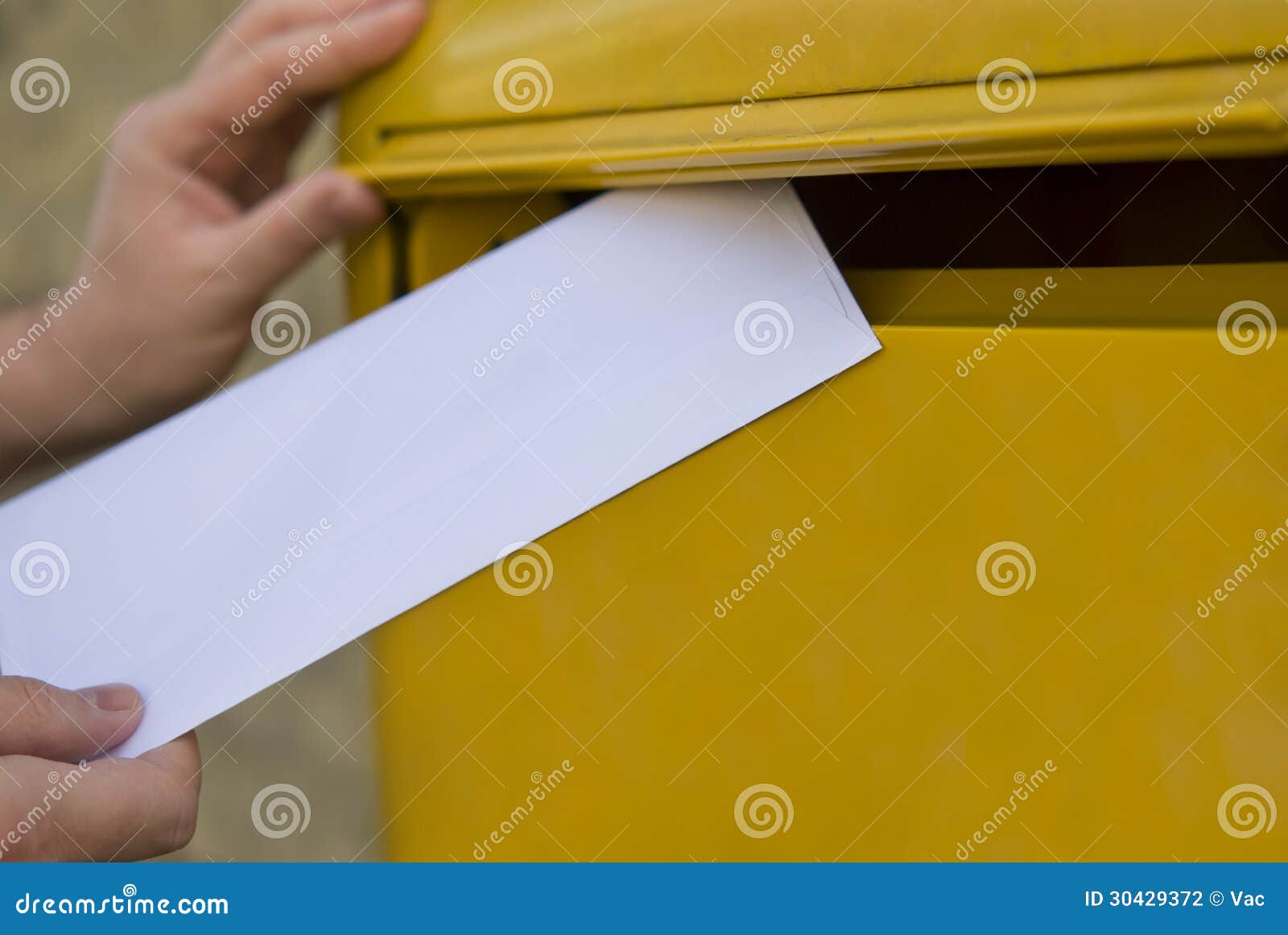 Het posten van een Brief stock foto. Image of post, levering - 30429372