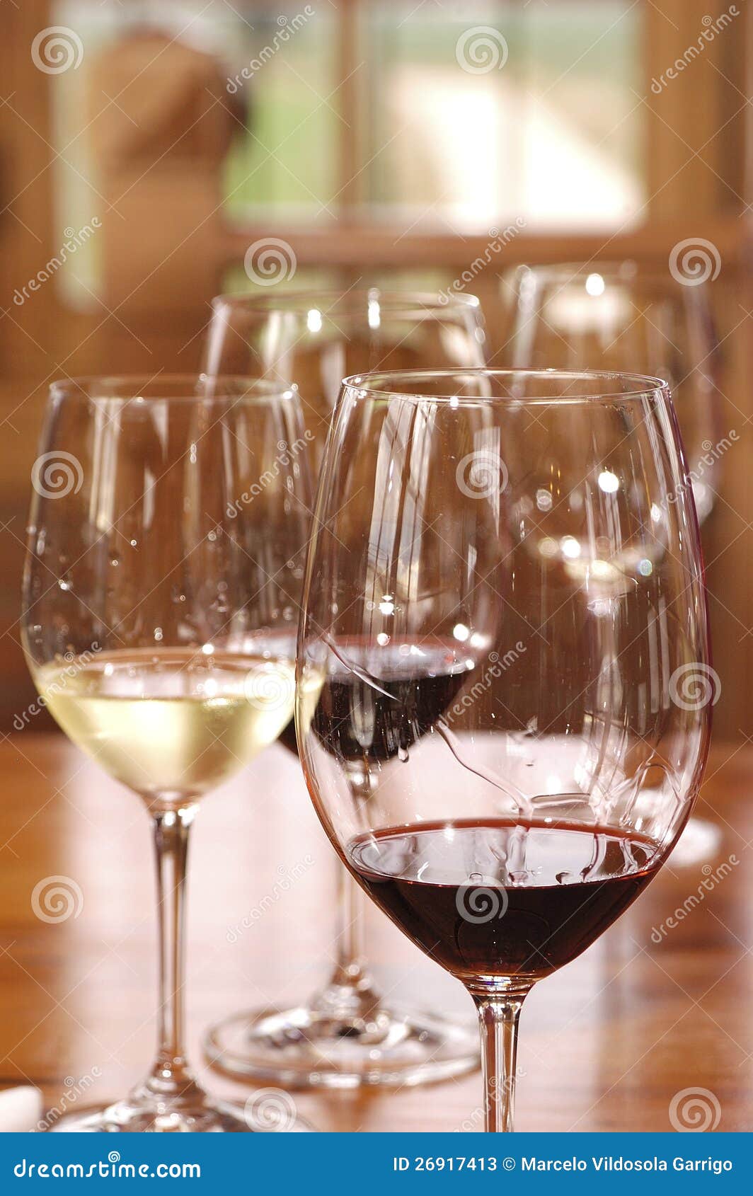 Het proeven van de wijn stock afbeelding. Image of kabelnet - 26917413