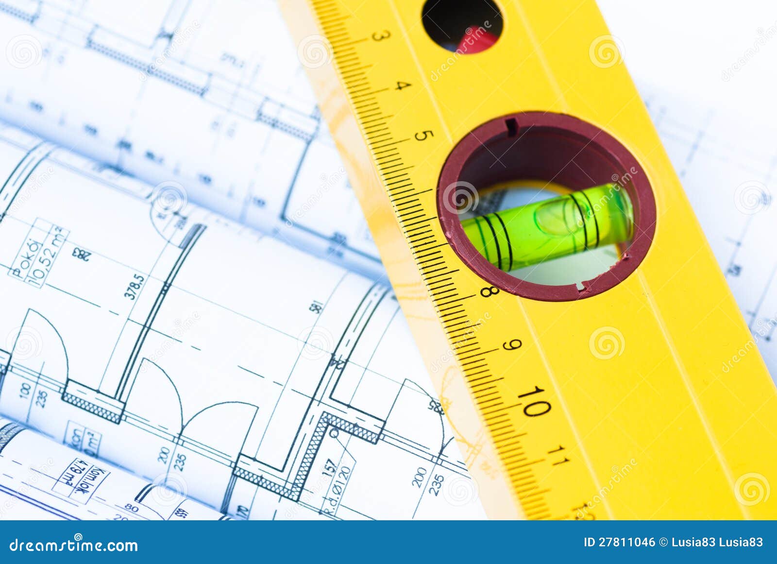 Het Projectmangement Van Onroerende Goederen Stock Foto - Image of flat ...