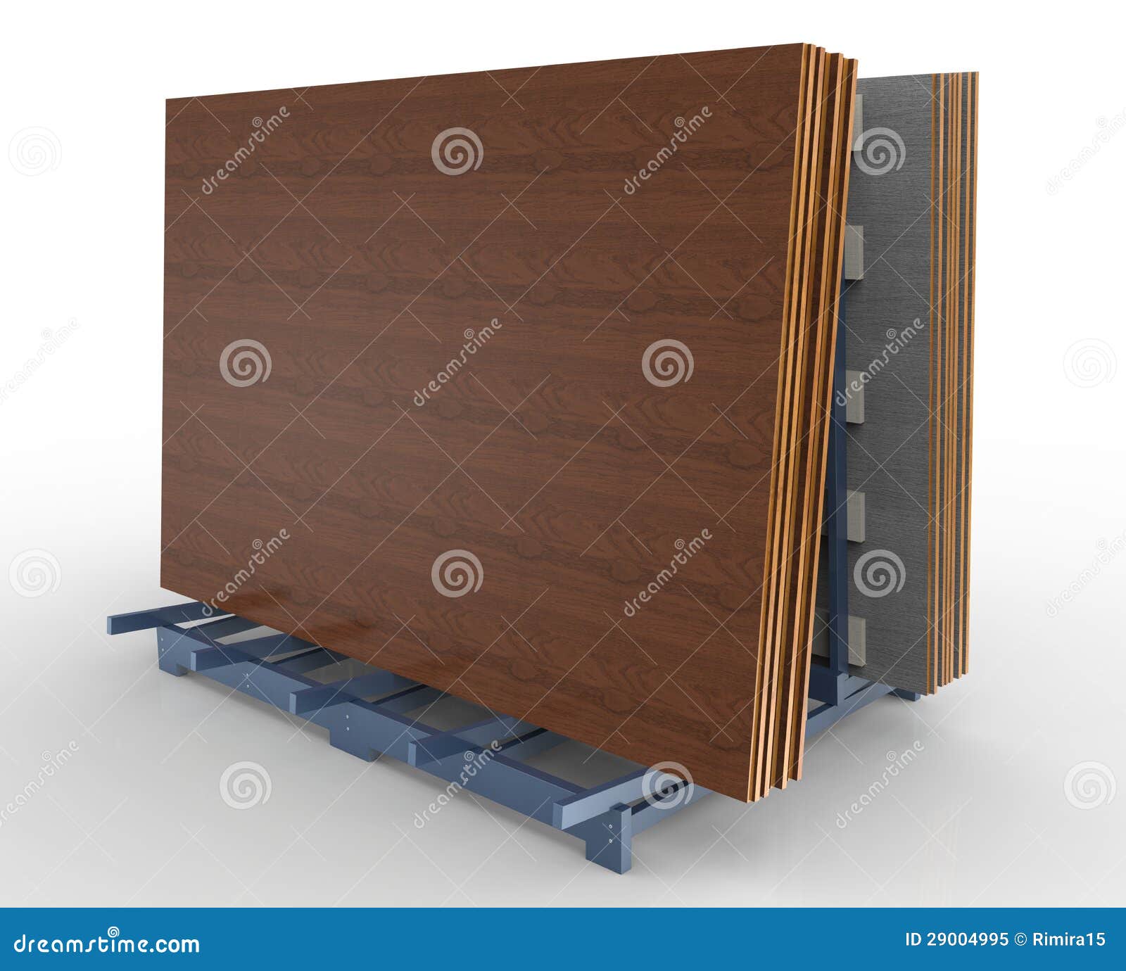 Het Rek Van De Schrijnwerker Het Opschorten Stock Illustratie ...