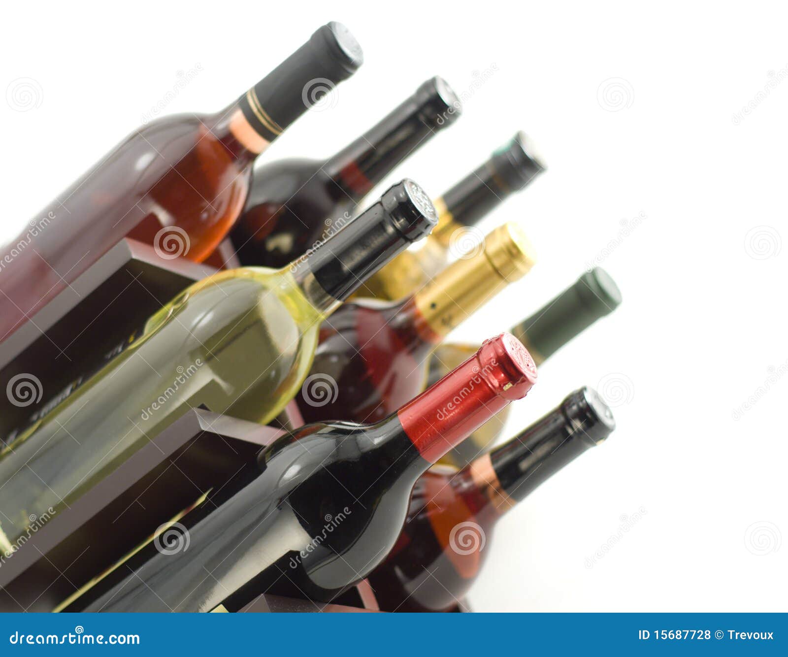 Het rek van de wijn stock foto. Image of houten, alcohol - 15687728