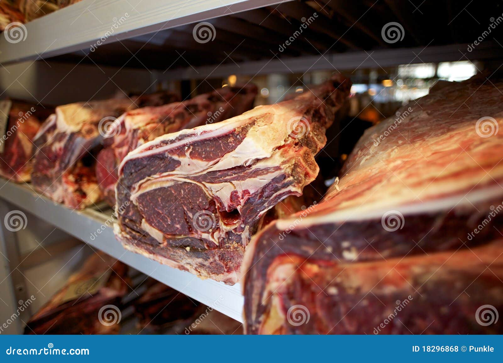 Het Rek van het vlees stock foto. Image of vlees, gezond - 18296868