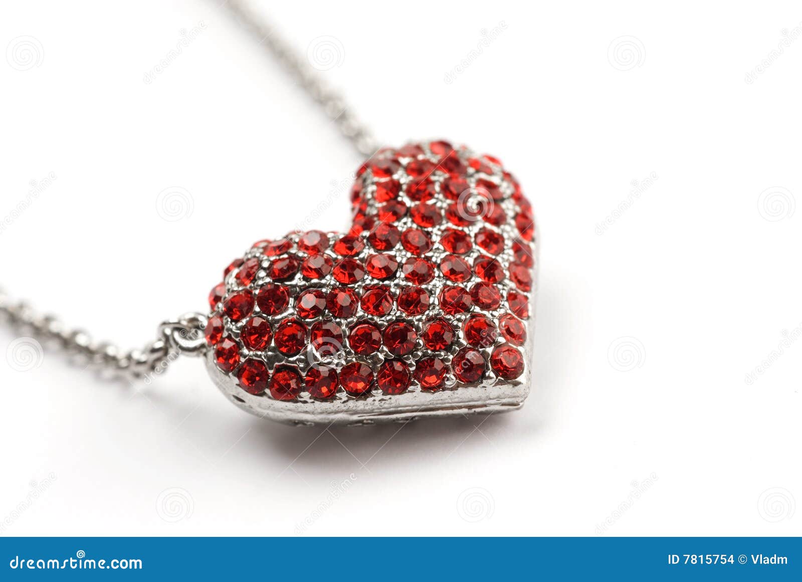 Het Rode Hart Van De Diamant Stock Foto - Image of meisje, cadeau: 7815754