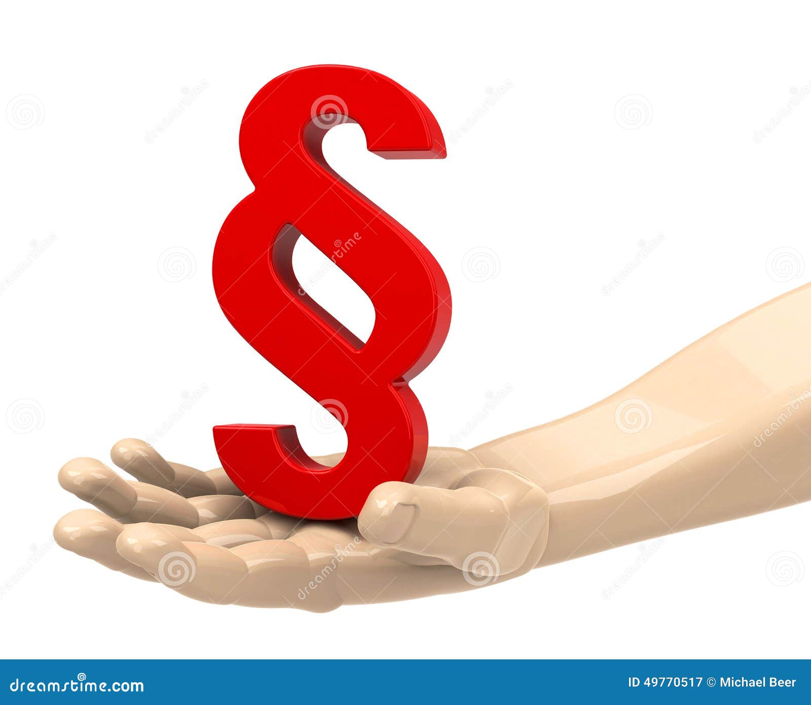 Het rode paragraafteken stock illustratie. Illustration of wettigheid ...