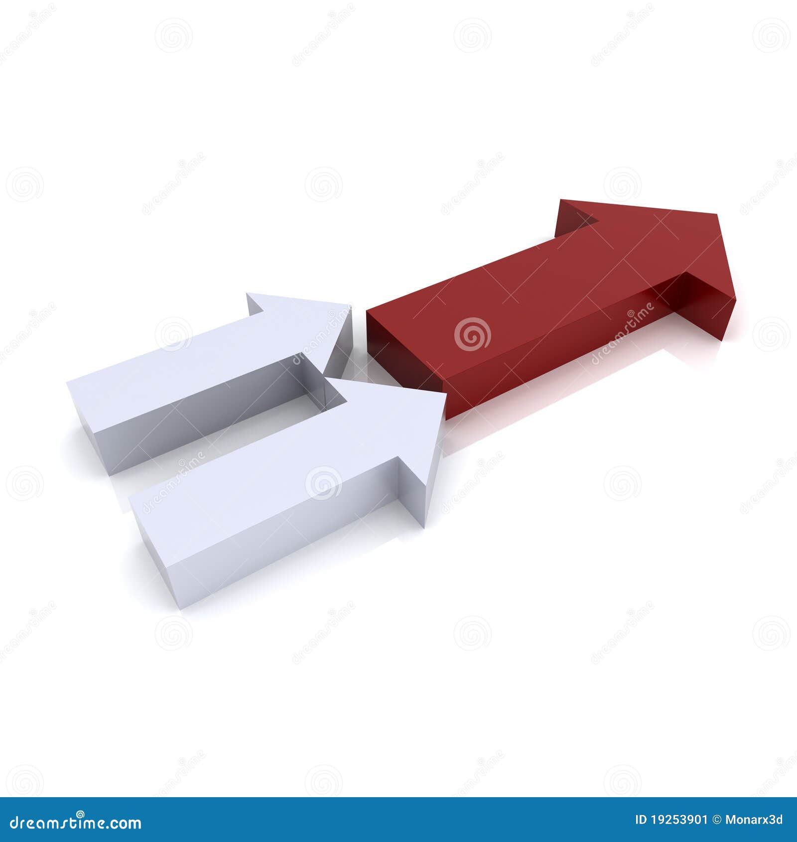 Het Rode Symbool Van De Transformatie Stock Illustratie - Illustration ...