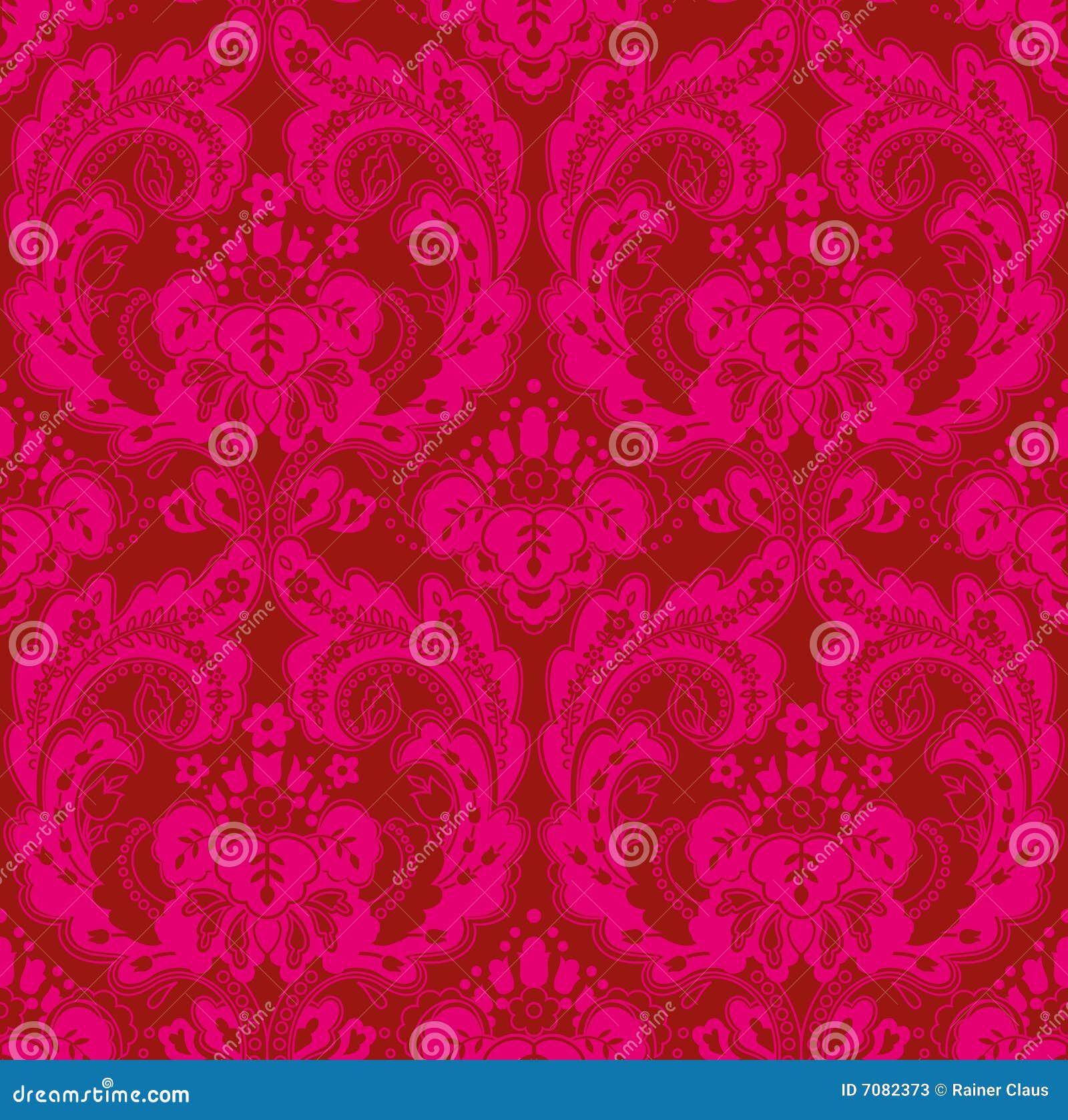 Het Rood-roze Van Het Behang Vector Illustratie - Illustration of luxe ...