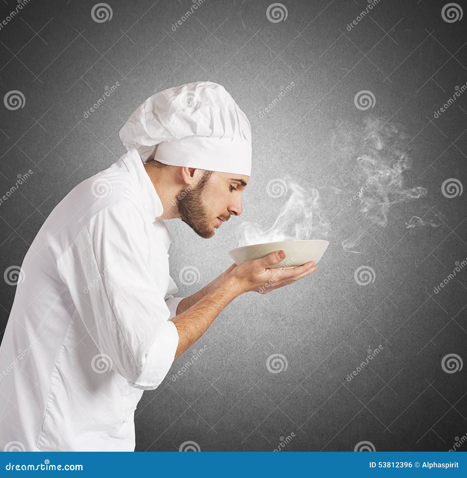 Het ruiken van het aroma stock foto. Image of fantasie - 53812396