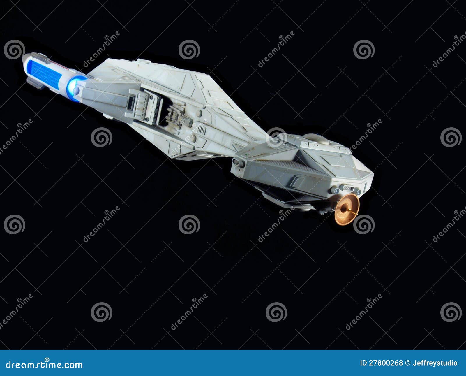 Het Ruimteschip Van Hammerhead Stock Foto - Image of ruimtevaartuig ...