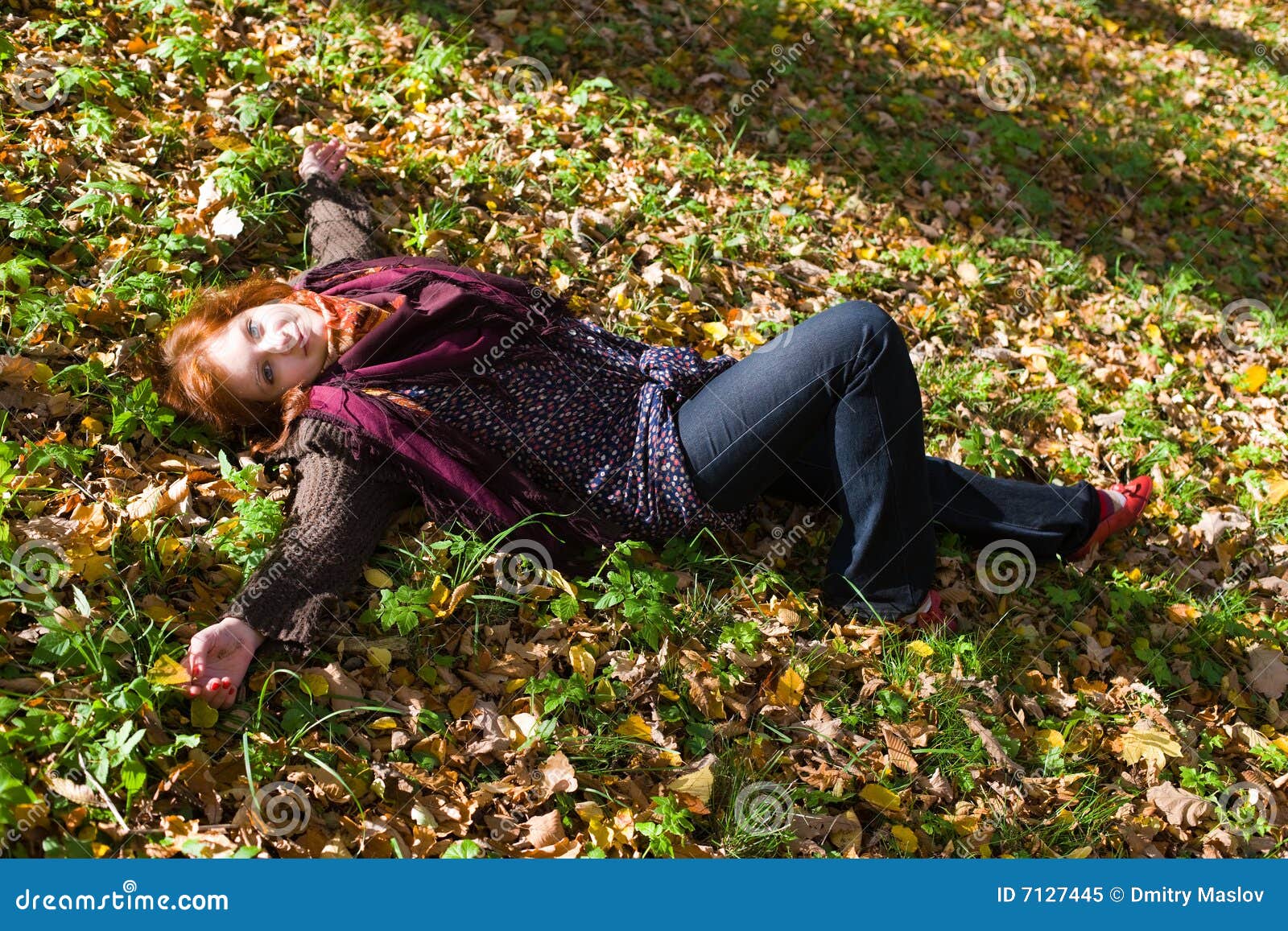 Het rusten stock afbeelding. Image of persoon, geluk, seizoen - 7127445