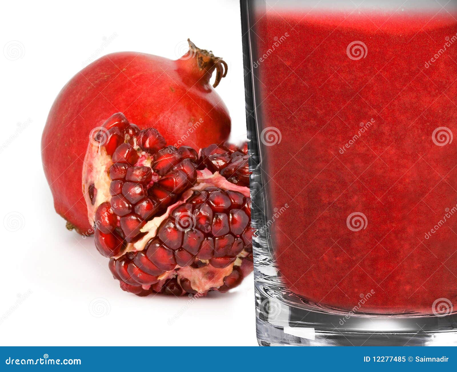 Het Sap Van De Granaatappel. Stock Afbeelding - Image of exotisch ...