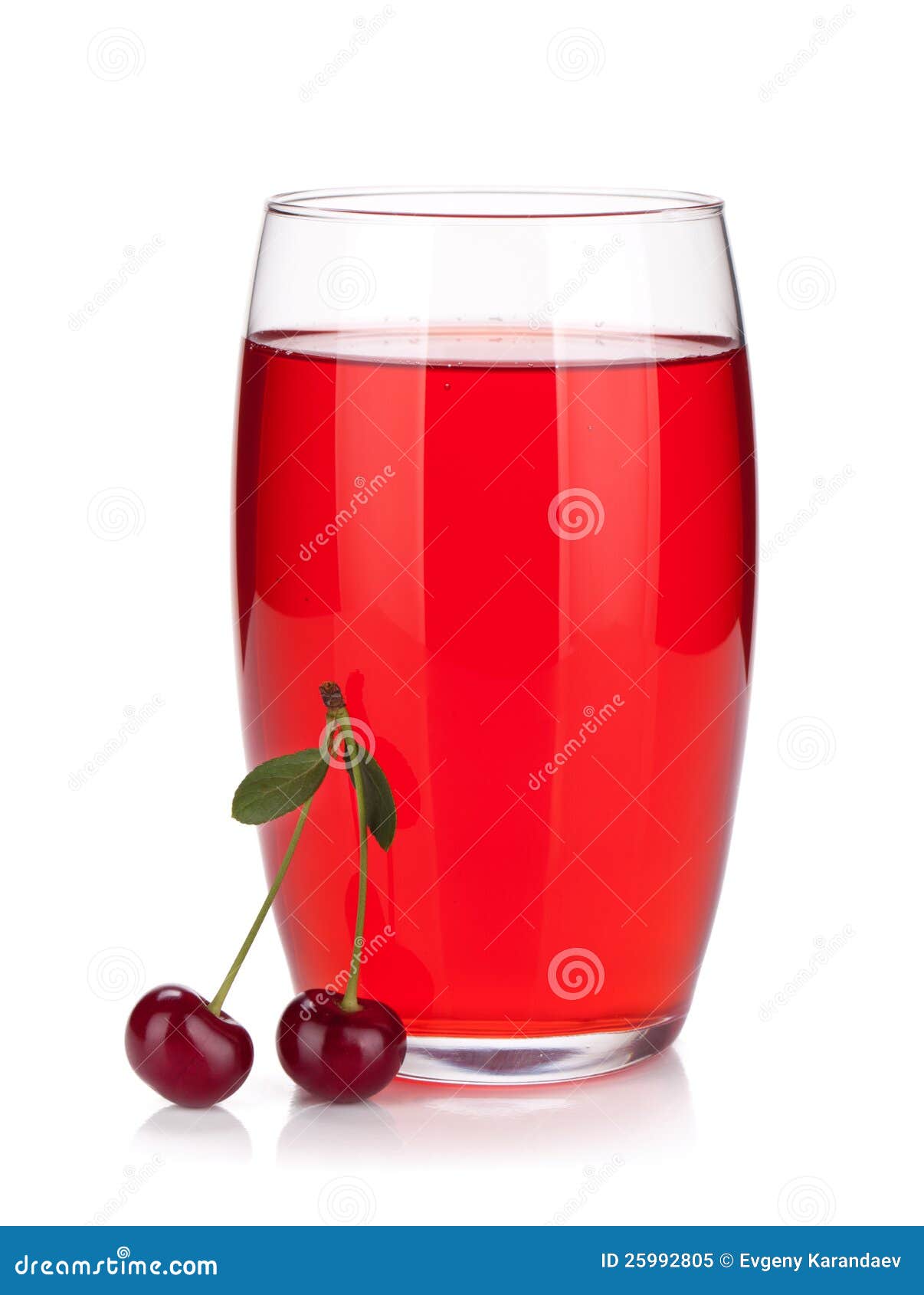 Het sap van de kers stock afbeelding. Image of gezondheid - 25992805