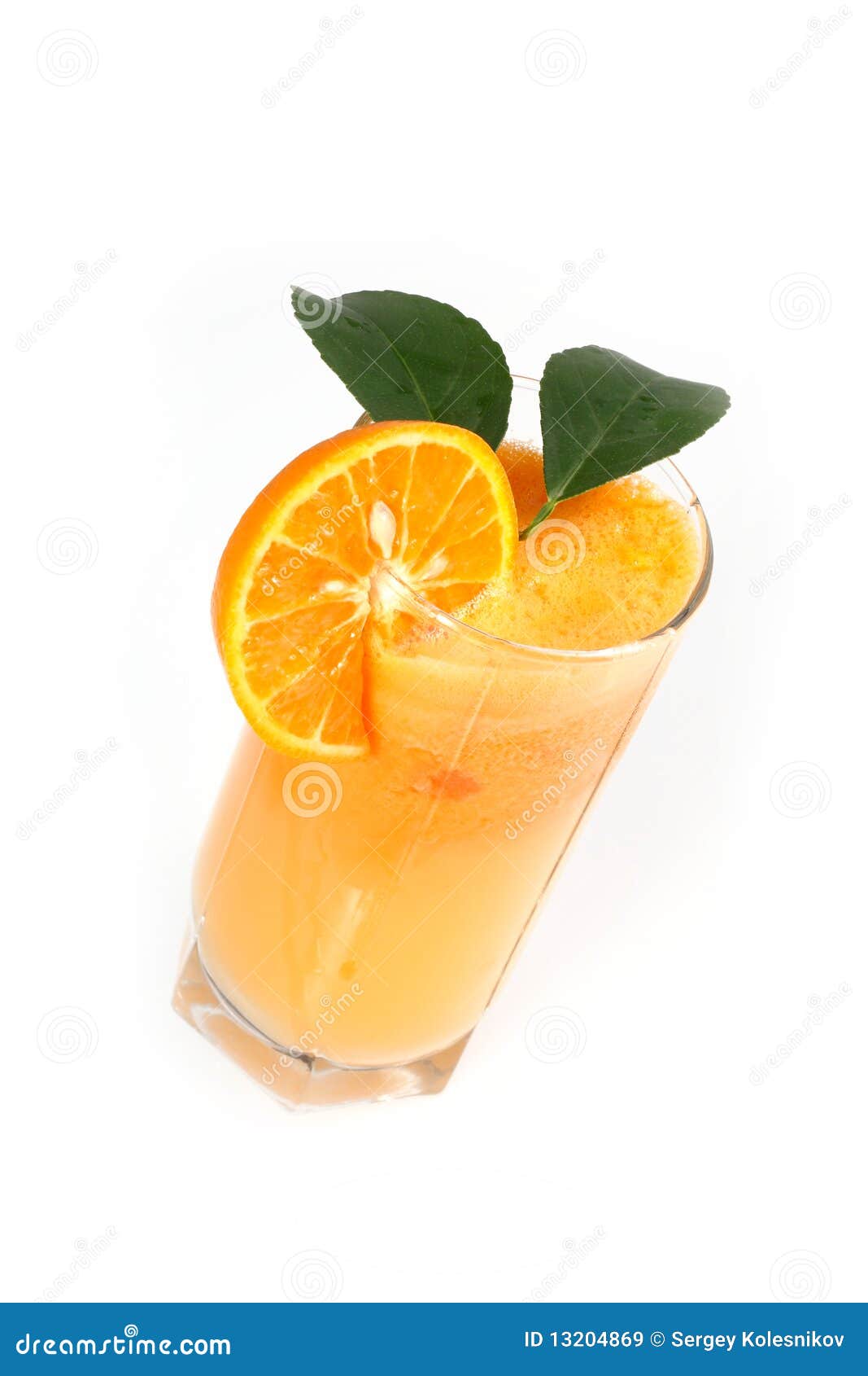 Het sap van de mandarijn stock afbeelding. Image of geïsoleerd - 13204869