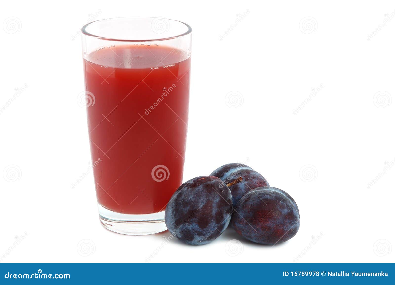 Het sap van pruimen stock foto. Image of nagerecht, schijfje - 16789978