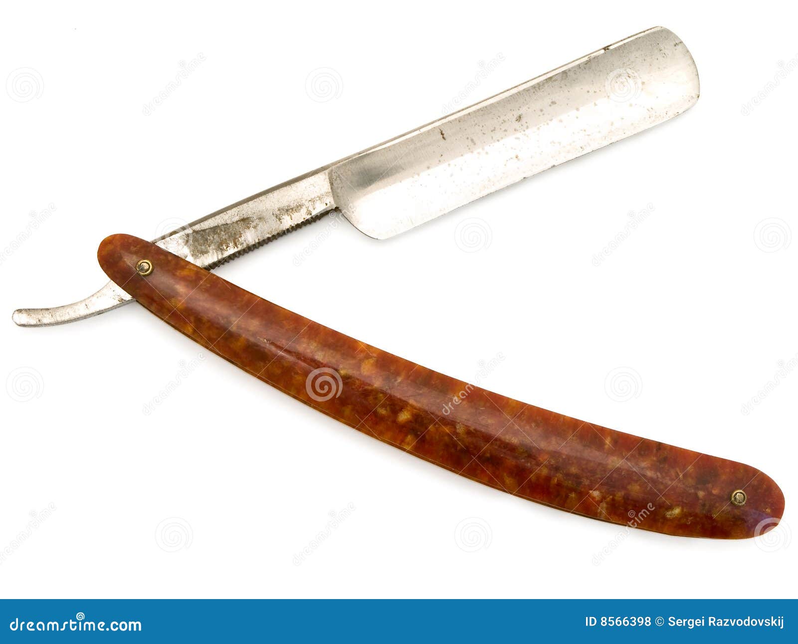 Het Scheermes Van De Moordenaar Stock Foto - Image of open, vuil: 8566398