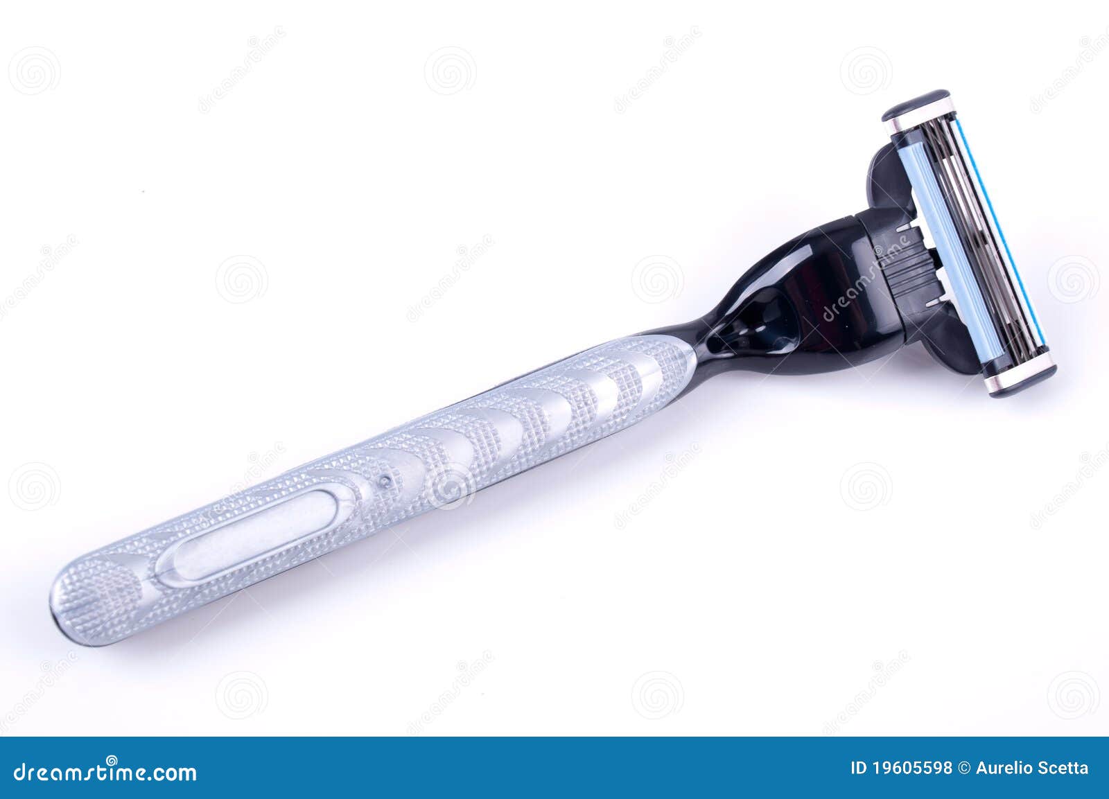 Het Scheermes Van Het Metaal Stock Foto - Image of glanzend ...