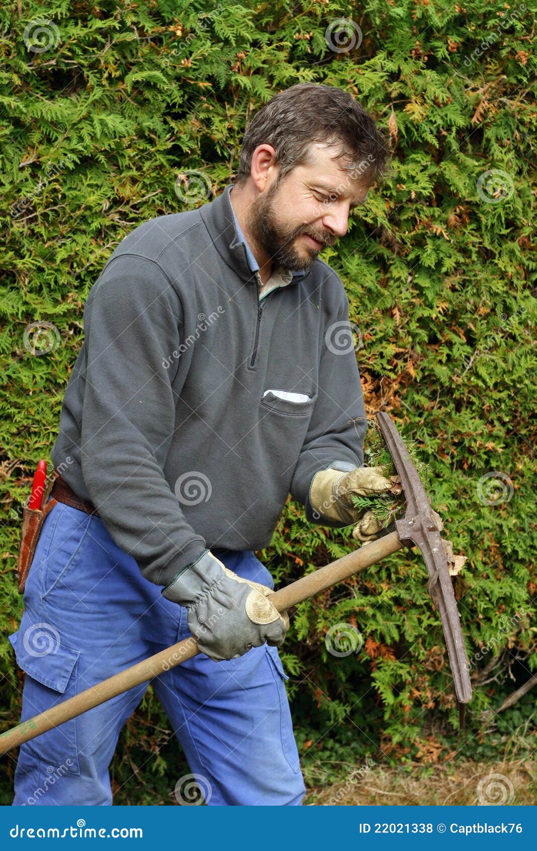 Het Schoonmaken Van De Hark Stock Foto - Image of installatie, park ...