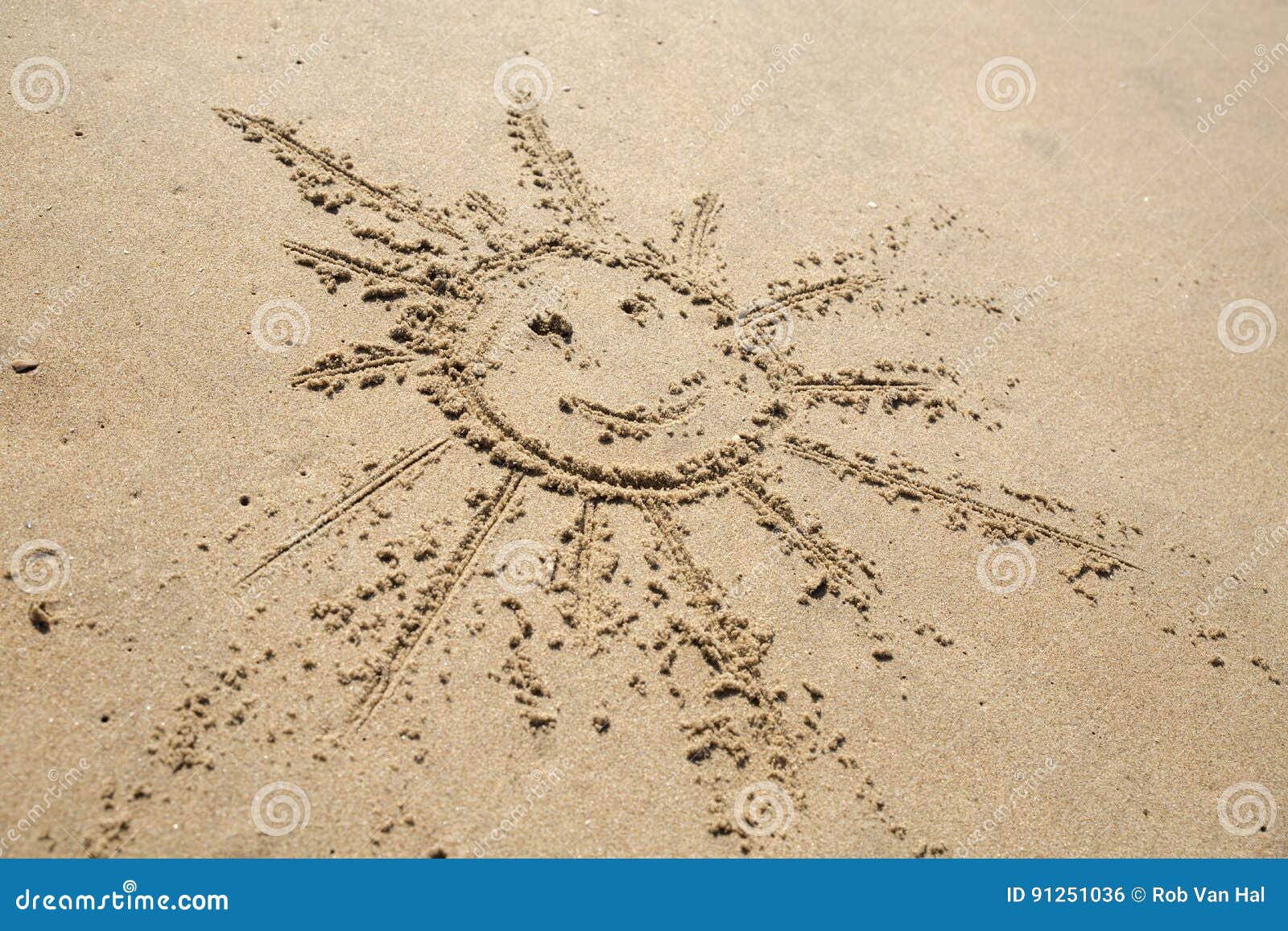 Het Schrijven in Het Zand Op Het Strand Stock Foto - Image of pret ...