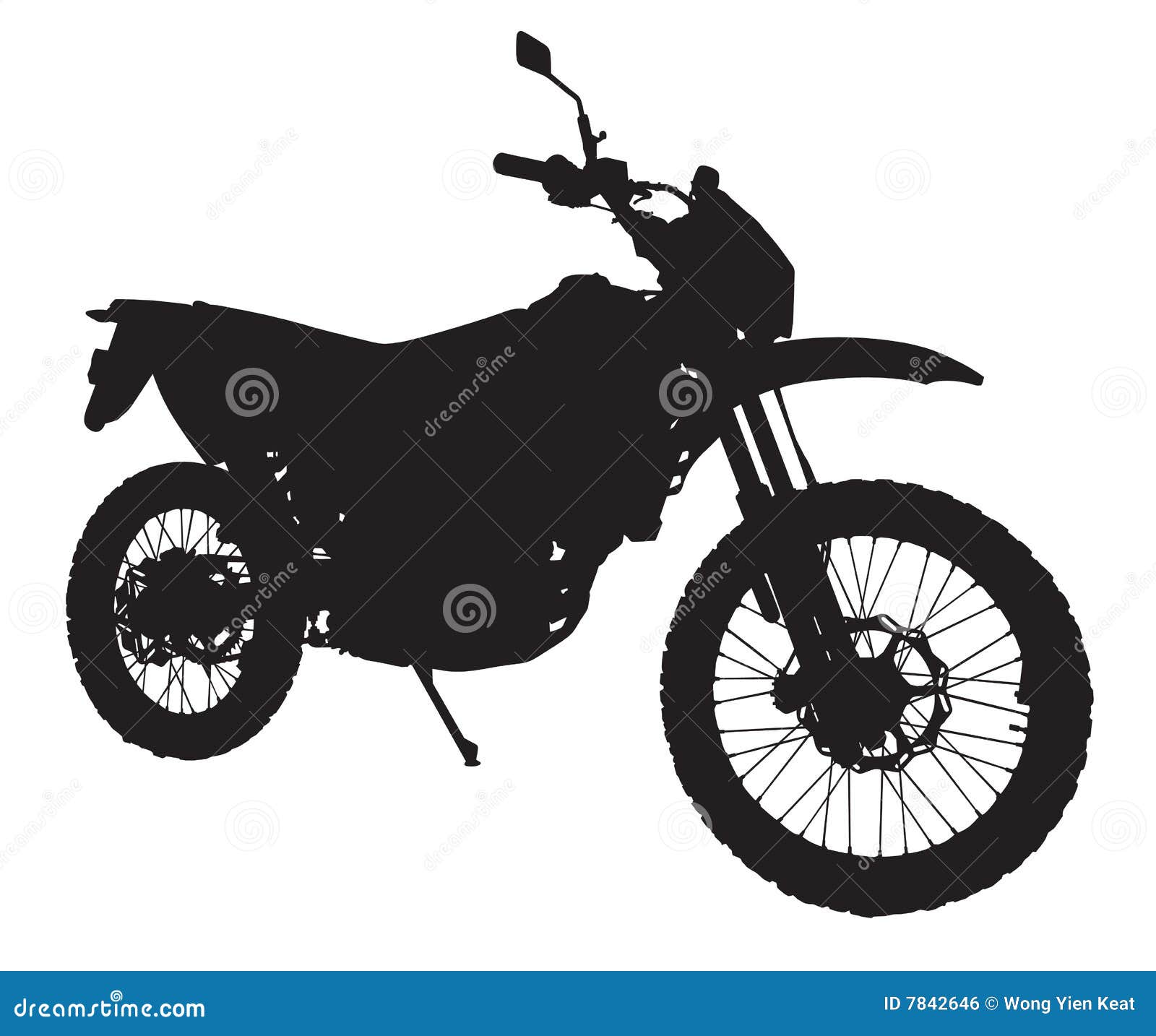 Het Silhouet van de motor vector illustratie. Illustration of ruiter ...