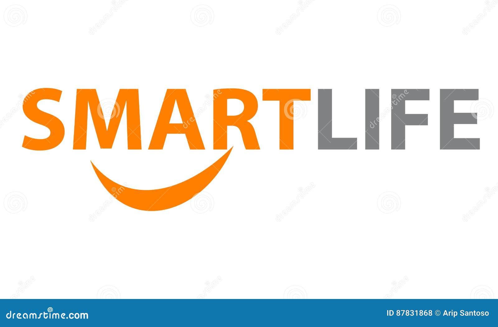 Het Slimme Leven Logo Emblem Vector Illustratie - Illustration of ...