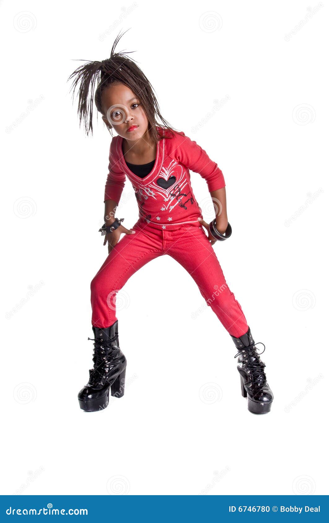 Het Spelen Hip Hop Kleding Omhoog Stock Foto - Image of amerikaans ...