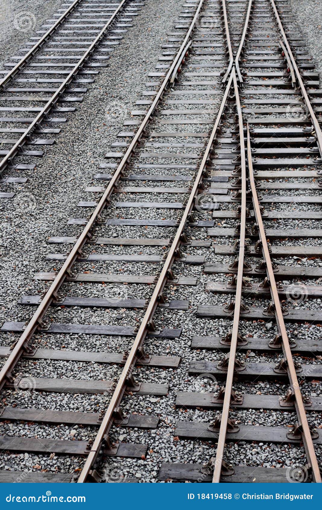 Het spoor van de trein stock foto. Image of verplaatsen - 18419458