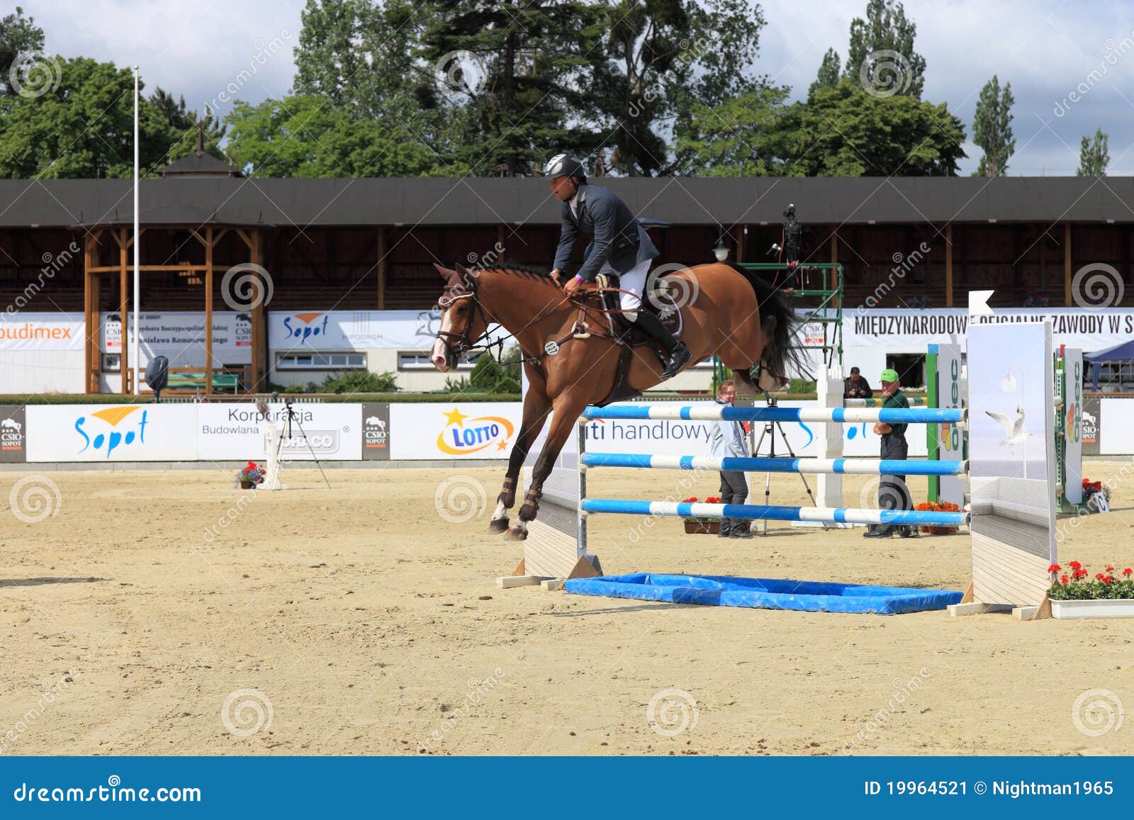 Het springen van het paard redactionele foto. Image of actie - 19964521