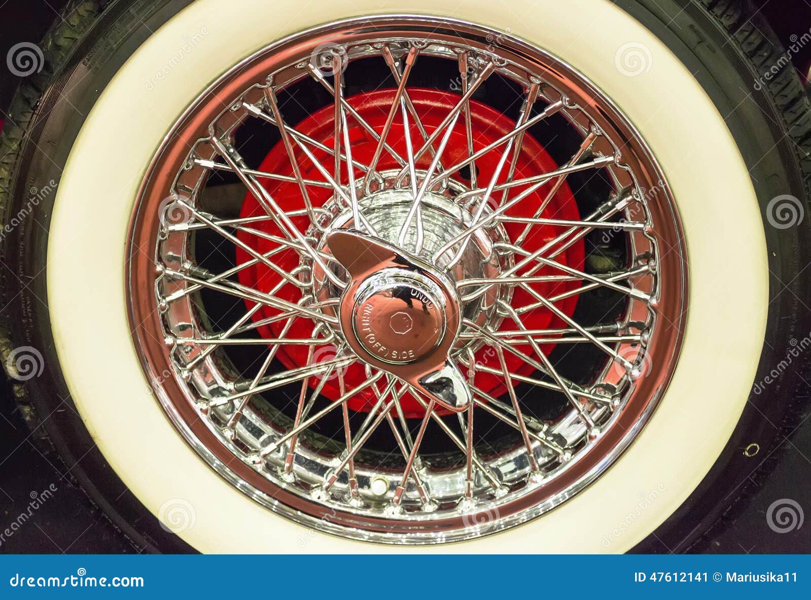 Het Staal Van Het Autowiel Spokes Stock Afbeelding - Image of stevig ...