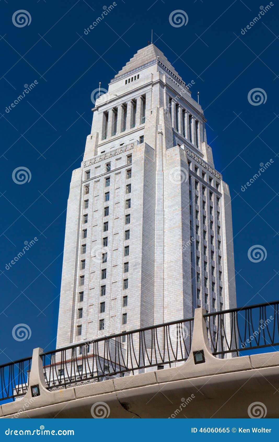 Het Stadhuis Van Los Angeles Redactionele Afbeelding - Image of ...