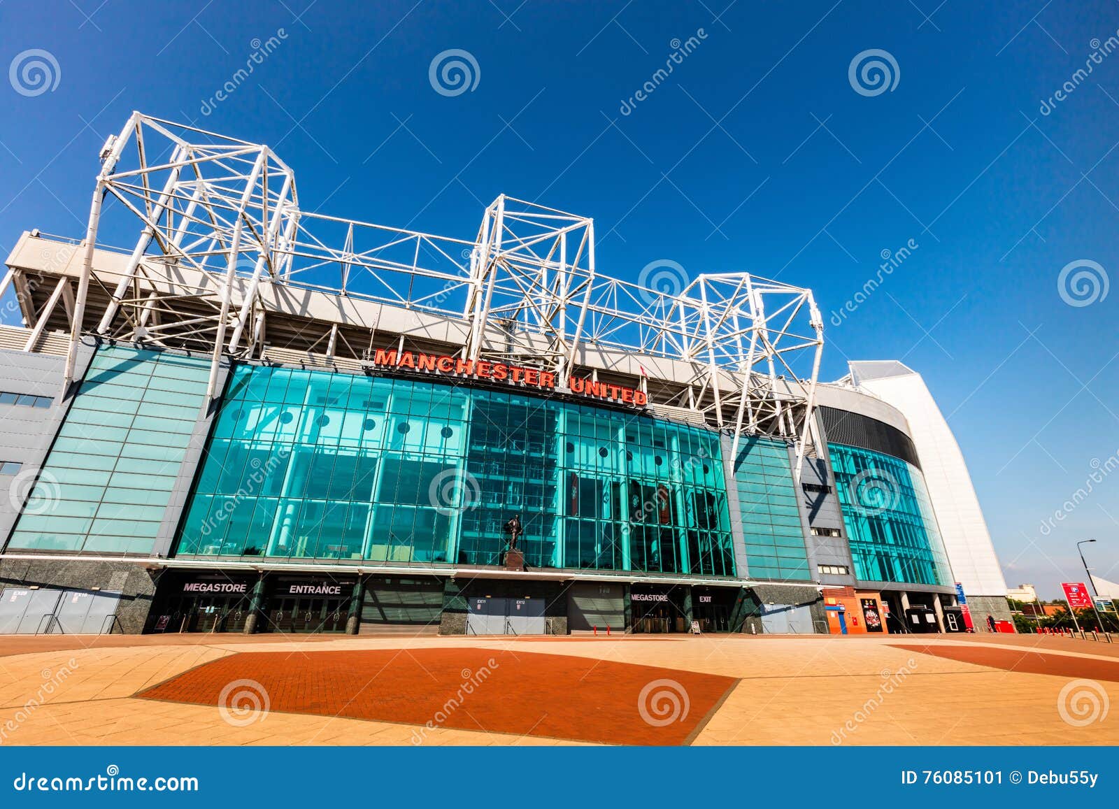 Het Stadion Van Manchester United Redactionele Foto - Image of één ...