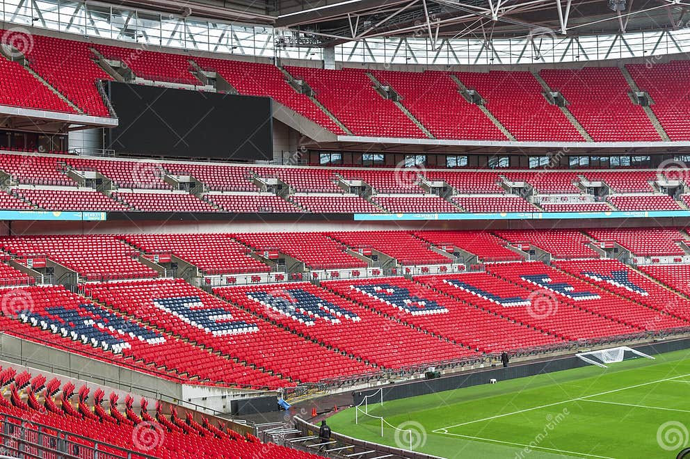 Het stadion van Wembley redactionele stock afbeelding. Image of modern ...