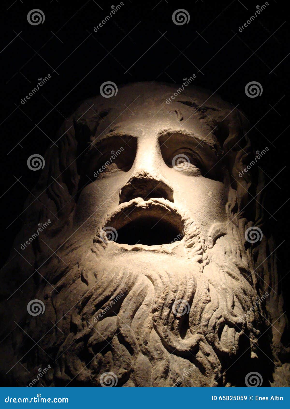 Het standbeeld van Zeus stock afbeelding. Image of kopie - 65825059