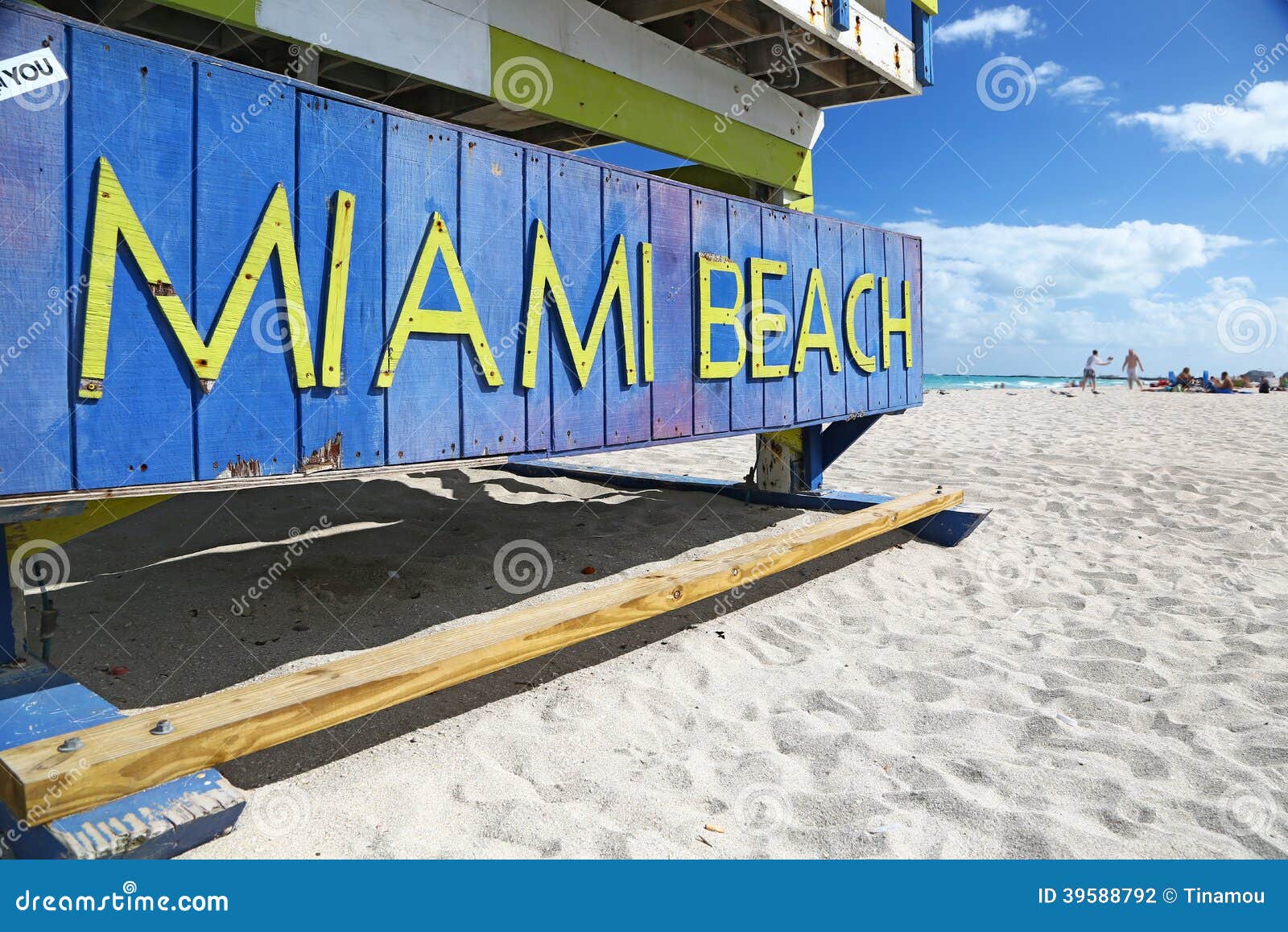 Het Strand van Miami stock foto. Image of florida, kust - 39588792