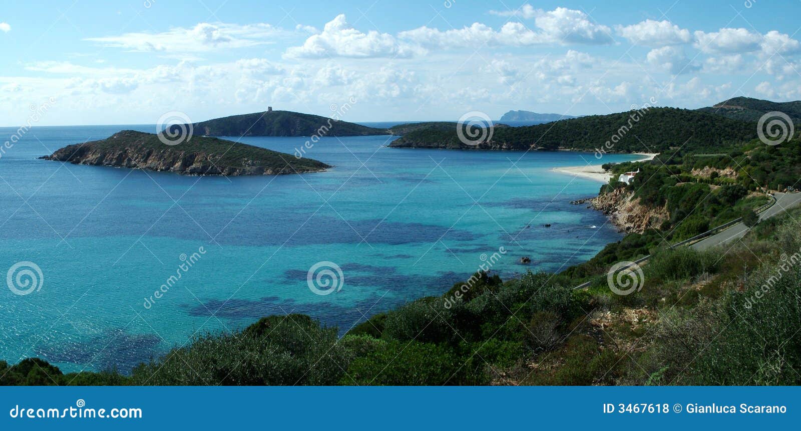 Het Strand van Tuerredda stock foto. Image of droom, verbazingwekkend ...