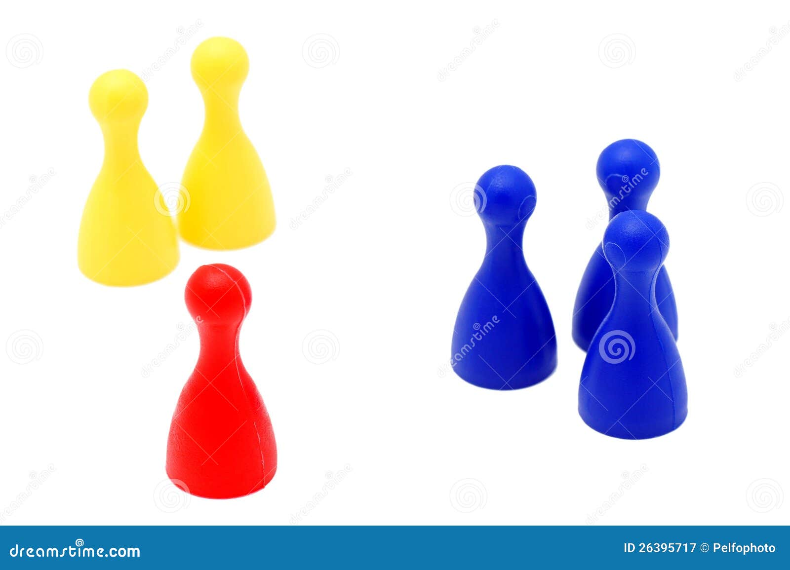 Het Symboliseren Van Beeldjes. Stock Afbeelding - Image of plastiek ...