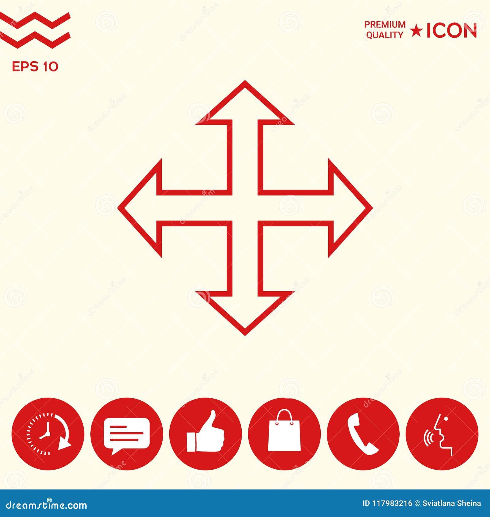 Het Symbool Van Het Bewegingspictogram Vector Illustratie ...