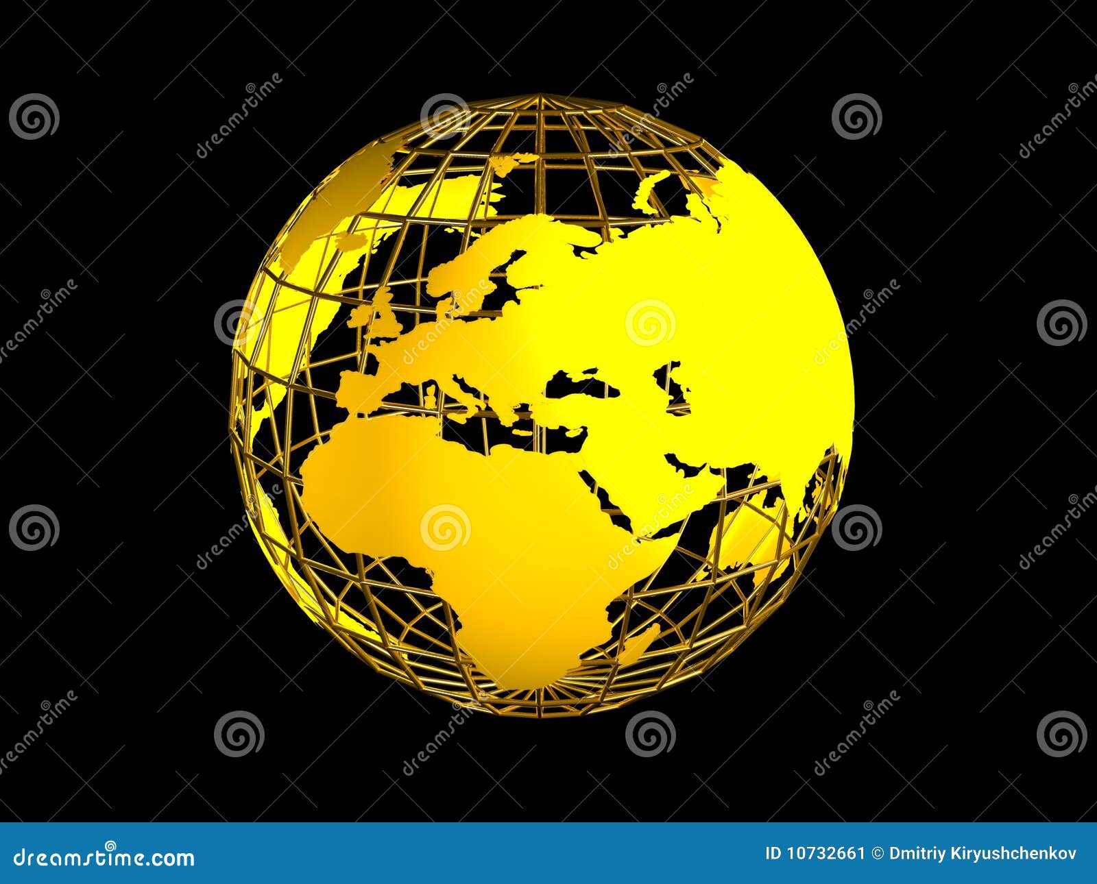 Het symbool van de aarde stock illustratie. Illustration of ...